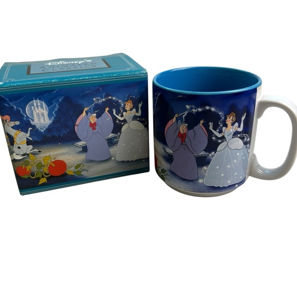 Disney | Dining | Disney Store Cinderella Vintage Collectible Mug ...